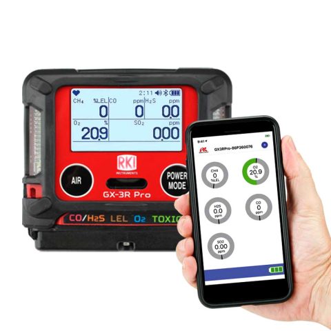 Multi-Gas Detection | GX-3R Pro | RKI Instruments | Electrogas Monitors
